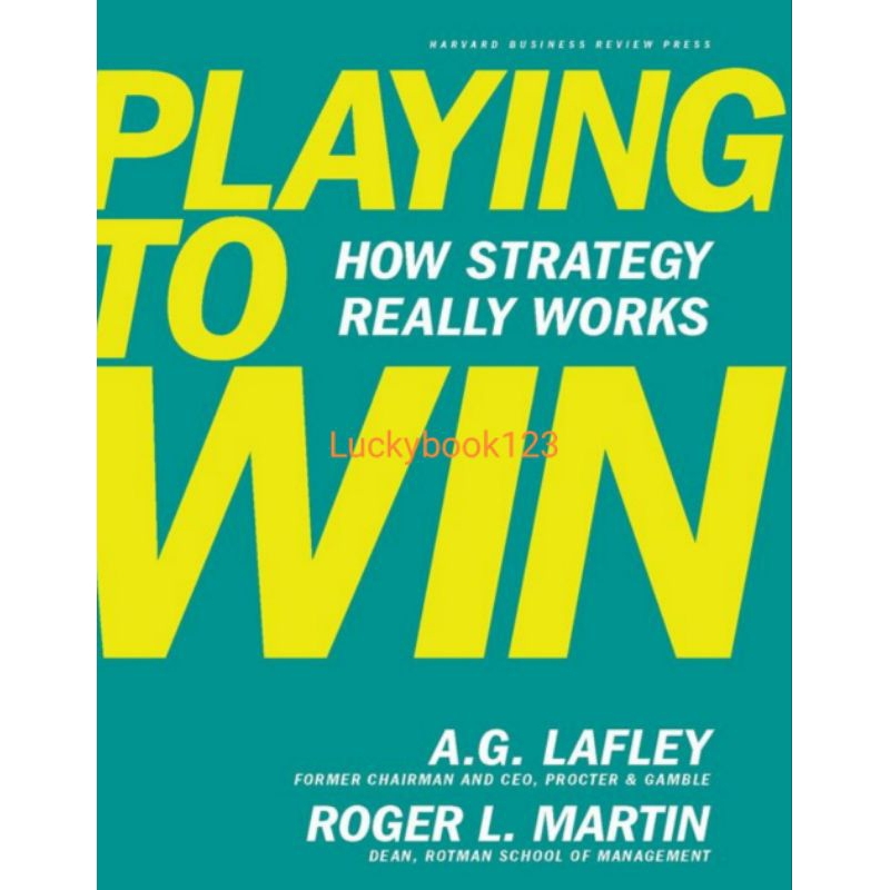 Playing to Win Book: How Strategy Really Works | Shopee Malaysia