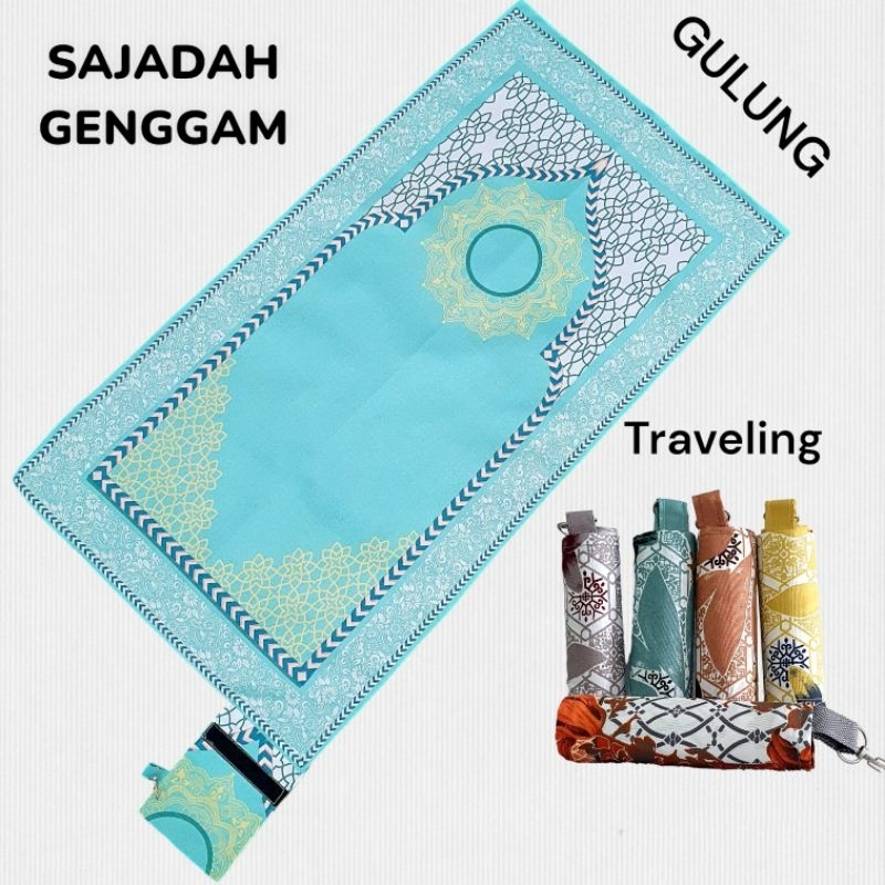 Rolled Travel Sajadah Traveling Sajadah | Shopee Malaysia