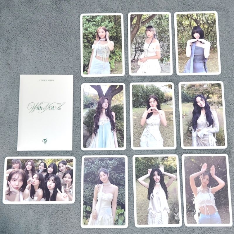 [SHARING Ver. Forever/ Glowing/ Blast] TWICE Photocard Benefit & Nemo ...