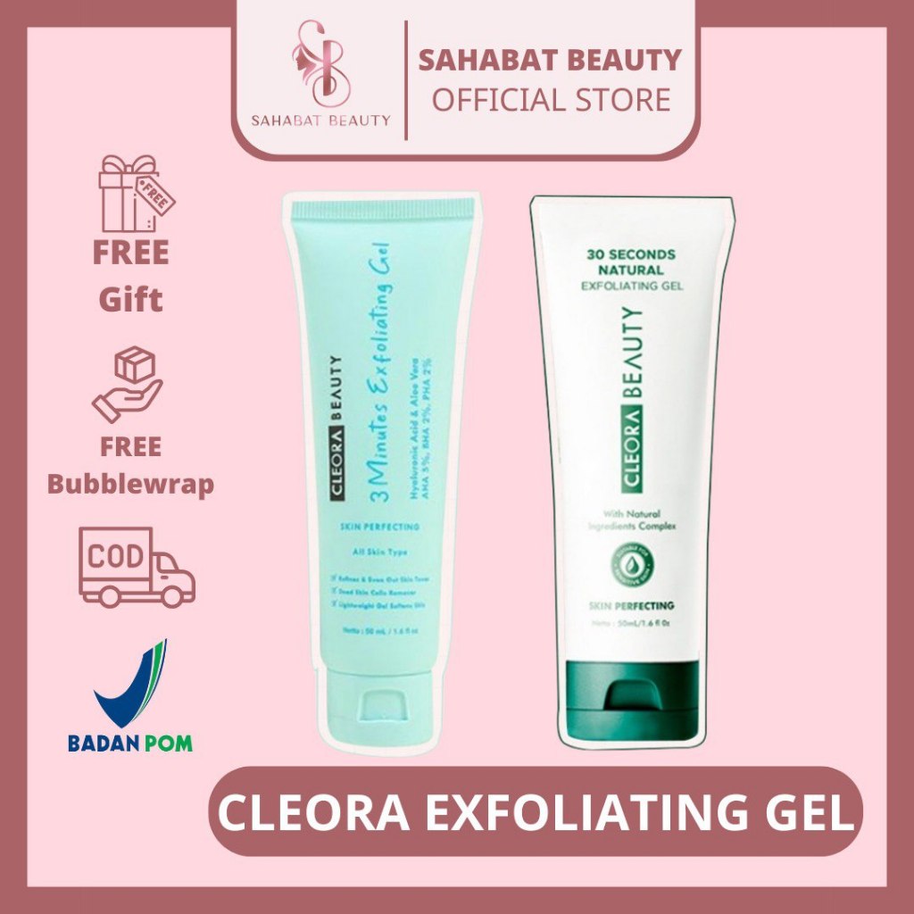Cleora Beauty 3 Minutes Exfoliating Gel Or 30 Seconds Natural ...