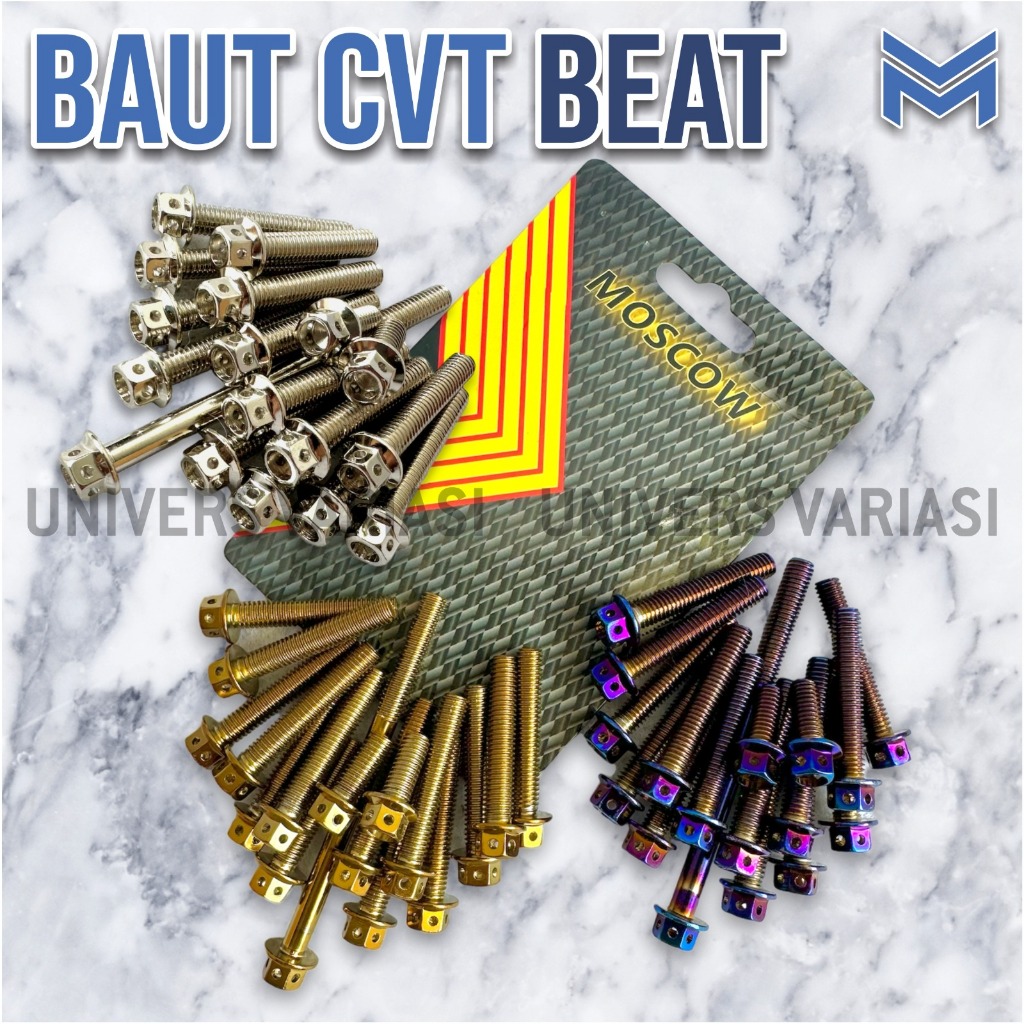 MESIN Cvt Engine PROBOLT Bolts HONDA GOLD NONFLOWER BEAT All Size CLICK ...