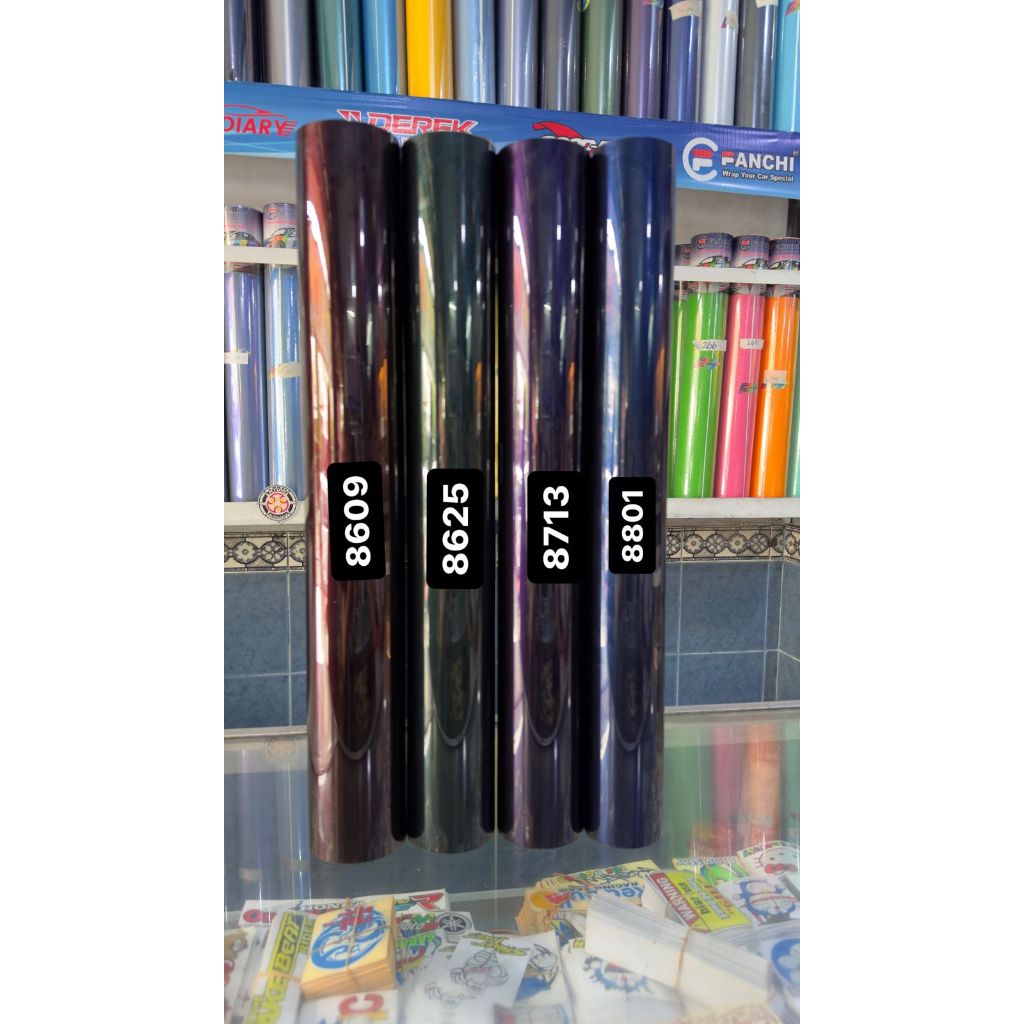 Fanchi stickers in various Moonlight PET 50cm (mtr) | Shopee Malaysia