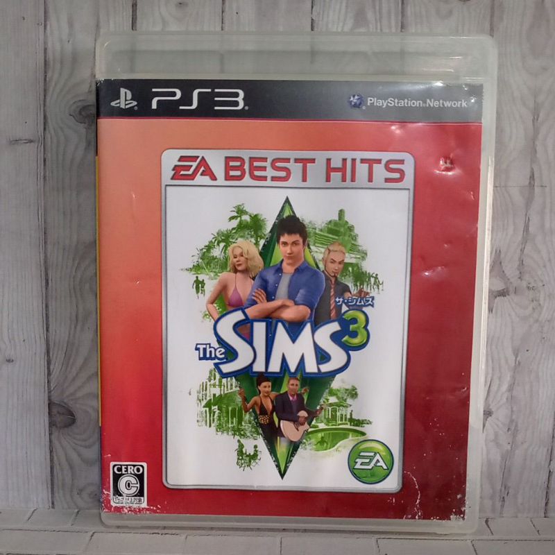 Bd CD CASSET ORIGINAL PS3 The Sims 3 JPN Japanese complete manual book ...