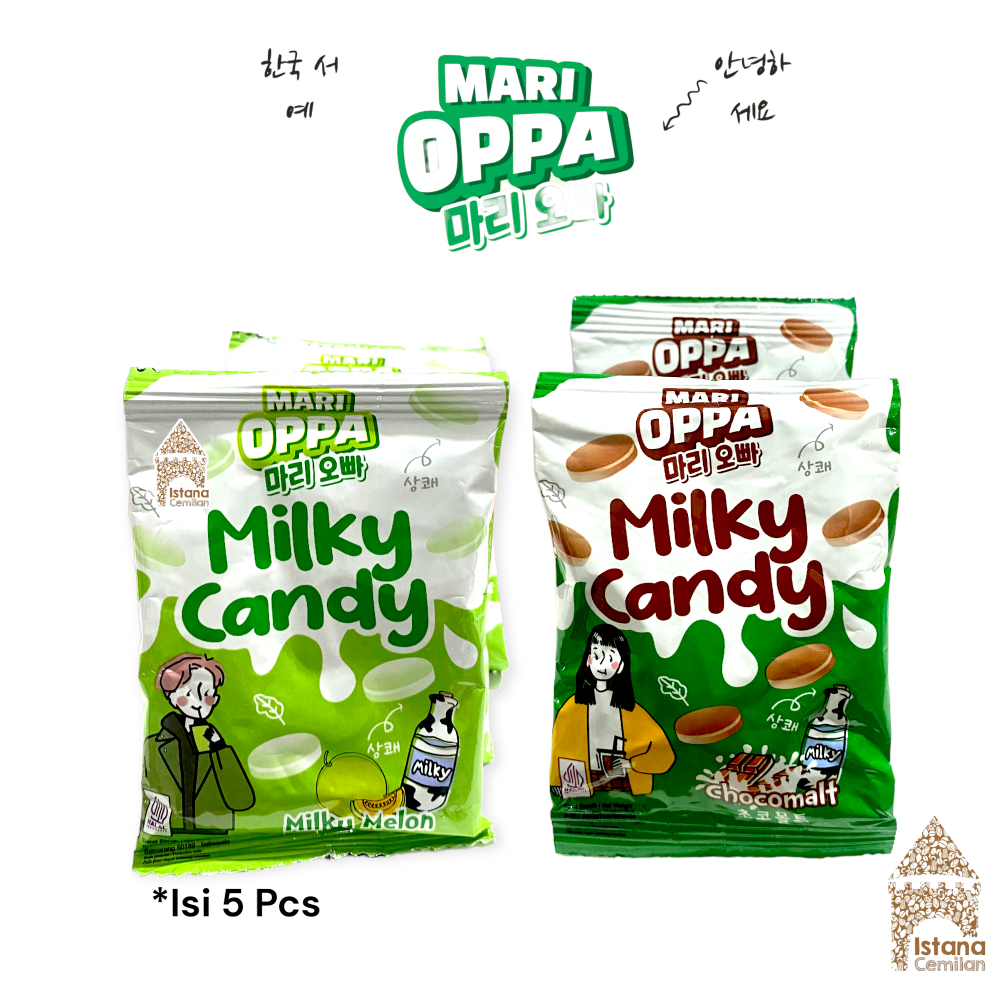 Let's Oppa Viral Milky Candy Milk Candy (5 pcs) | Shopee Malaysia
