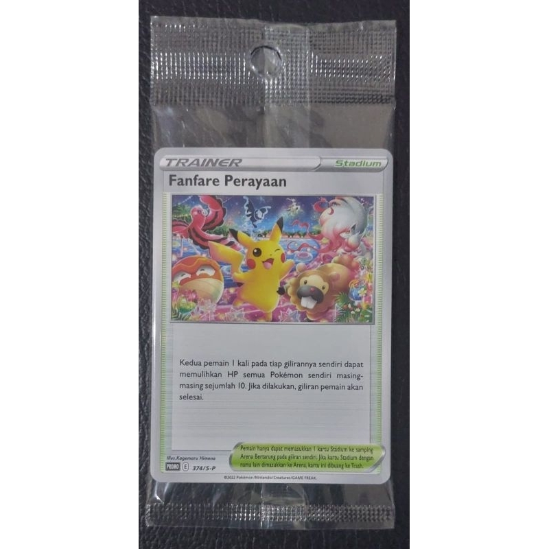 Pokemon TCG Cards - Fanfare Festival Celebration Set - Fanfare | Shopee ...
