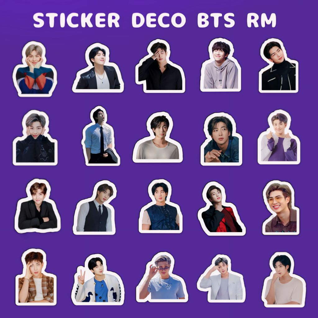 Sticker Deco BTS RM | Shopee Malaysia