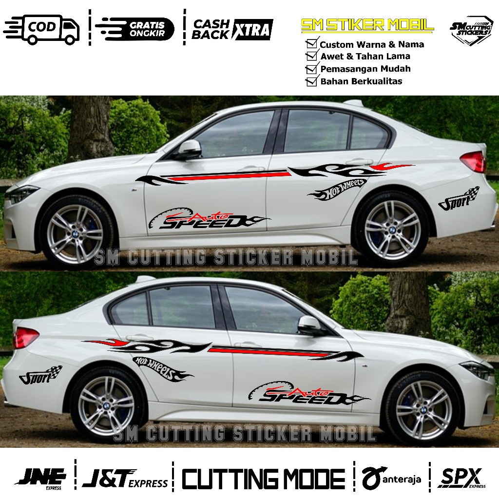 Latest Car Stickers BMW Car Cutting Stickers,SEDAN List Side body ...
