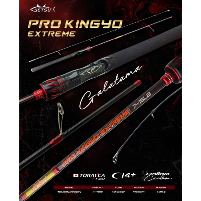 Jetsu PRO KINGYO EXTREME Fishing Rod | Shopee Malaysia