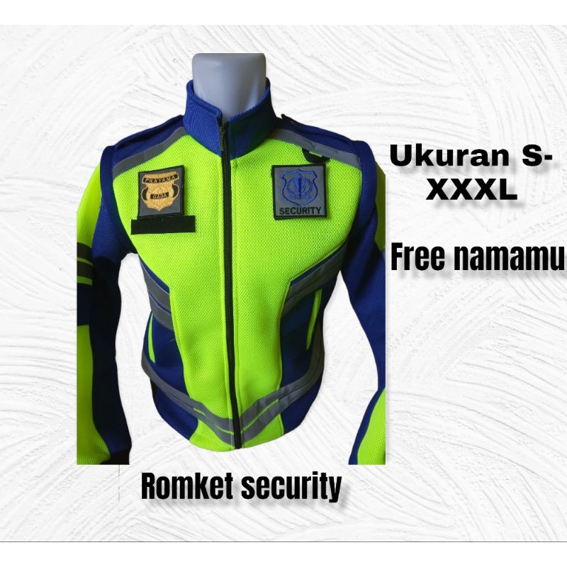 Romket (jacket vest)SECURITY/POLRI PROTECTOR/TNI PROPOLIS/ ROMKET ...