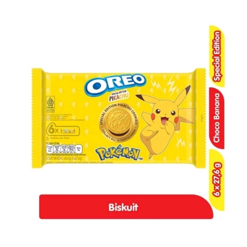 Oreo Pikachu limited edition | Shopee Malaysia