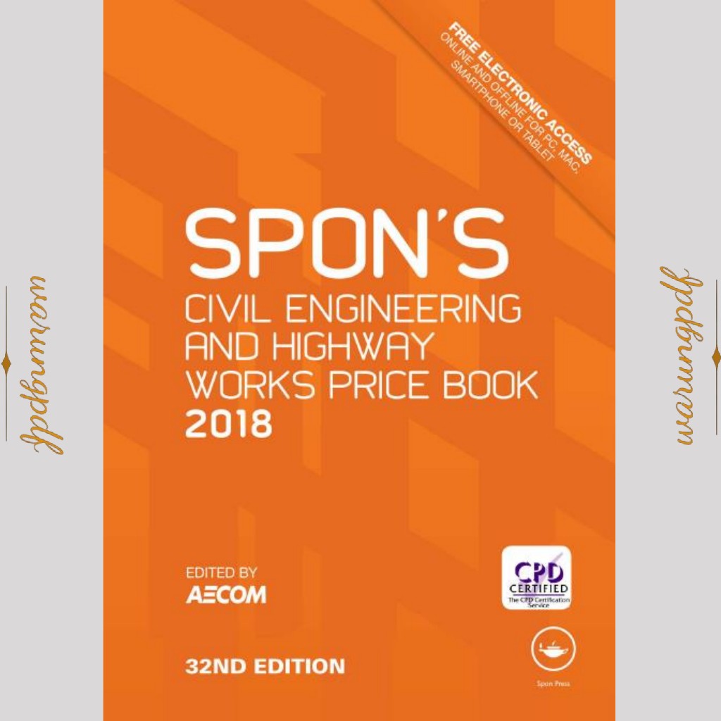 Sponge Civil Engineering and Highway Works Price Book 2018 (AECOM ...
