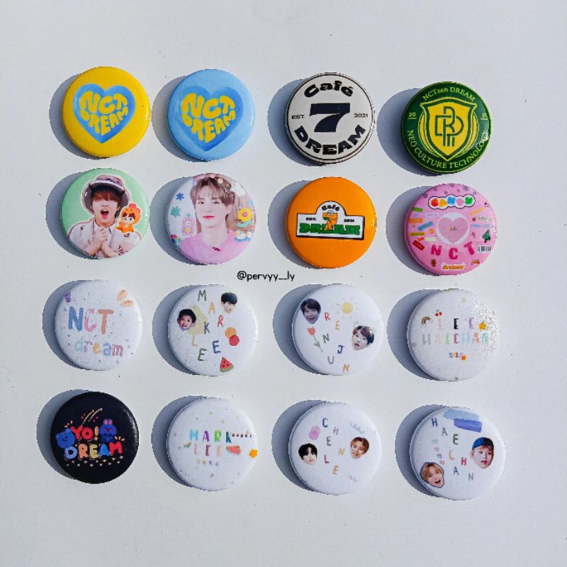 Cute Pins AESTHETIC KPOP (BTS, NCT, Treasure, TXT, Enhypen, EXO, Ateez) | Shopee Malaysia