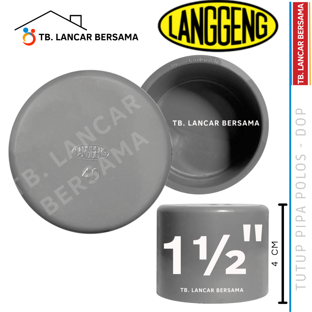 Hubcap 1.5 Inch Lasting TS - Plain Pipe Cap 1 1/2 Inch PVC FITTING ...