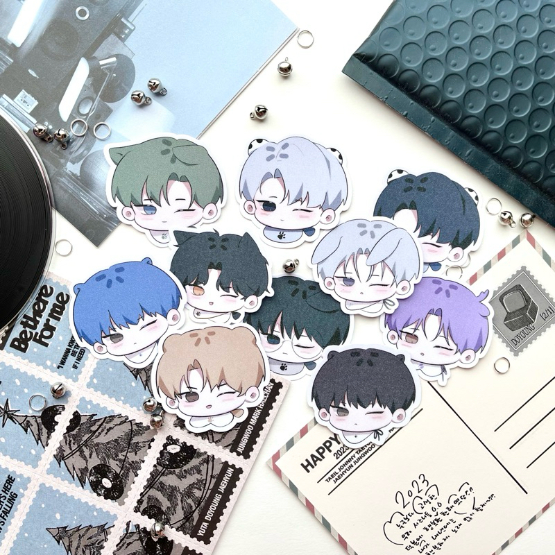 Dmj/ Debut or Die Regular Sticker (TESTAR: Moondae, Ahyeon, Raebin ...