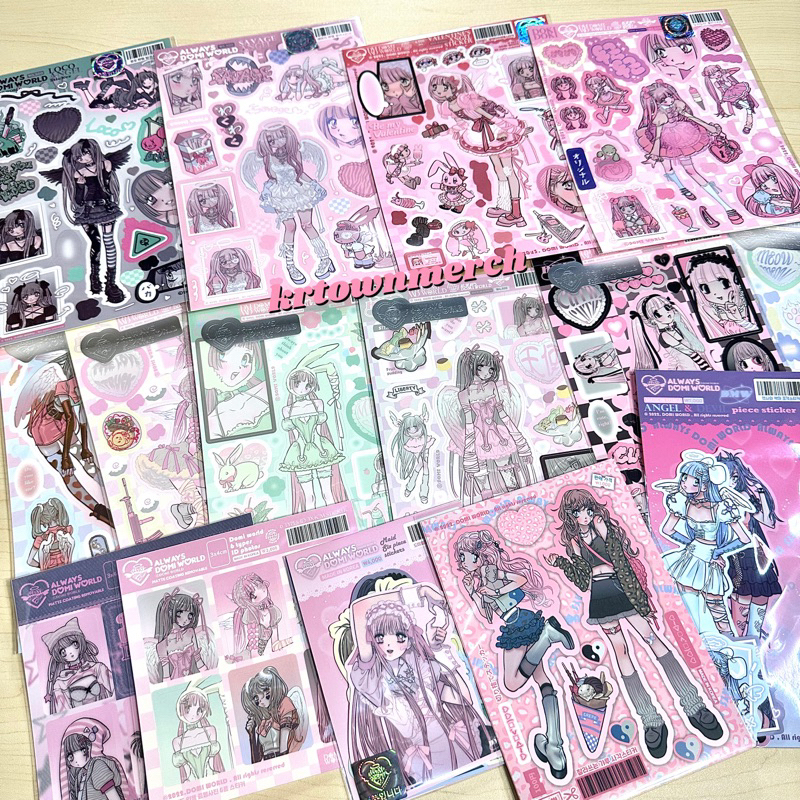 [READY - Choose SPX Yes] DOMI WORLD | Sticker Savage Angel/Magenta ...