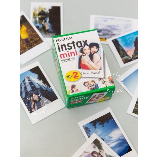 Fujifilm Instax Paper Twin Pack - Polaroid - Refill Paper contents 20 ...