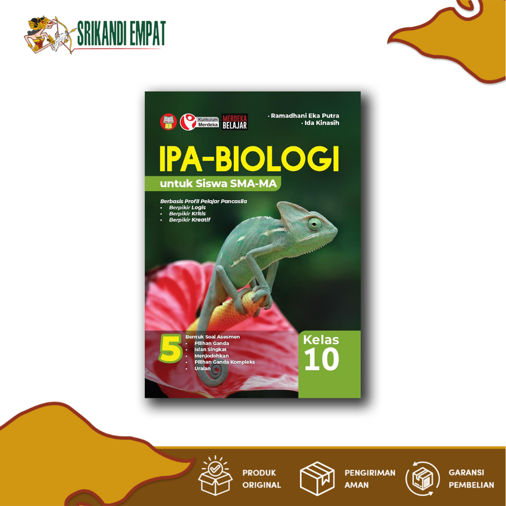 Ipa-biology Book for SMA-MA Class 10 Students (Independent Curriculum ...