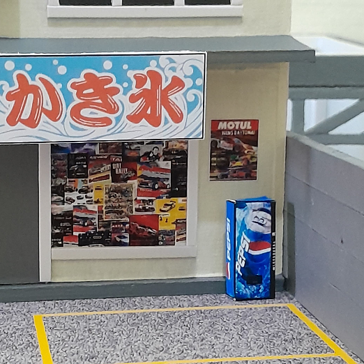 MESIN Miniature Vending Machine, 1:64 Beverage Machine for Hot Wheels ...