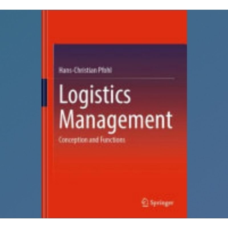 Logistics Management Book: Conception and Functions | Shopee Malaysia