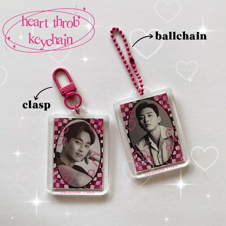 GANTUNGAN [READY] K-drama Actor Heart Throb Acrylic Keychain / Acrylic ...