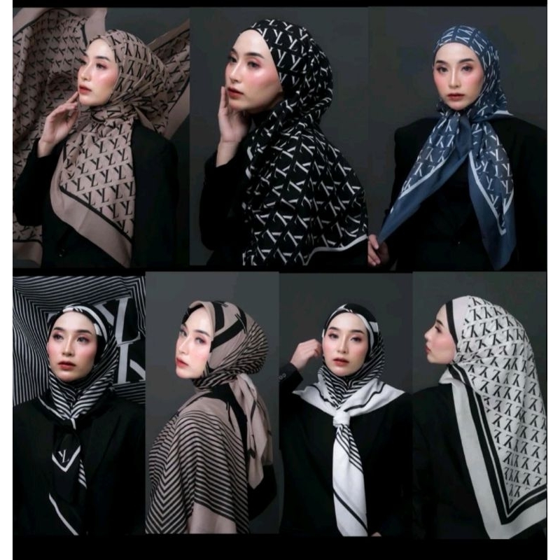 Yl catalog of rectangular hijabs voal sublime lasercut | Shopee Malaysia