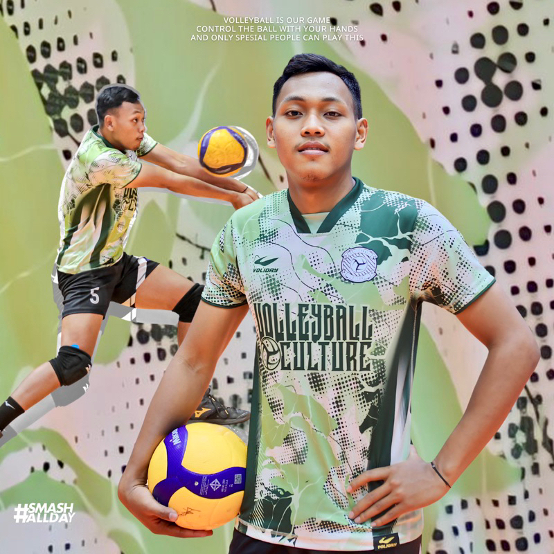 Volleyball Culture Jersey - Pickle White (Musa Lavani) | Shopee Malaysia