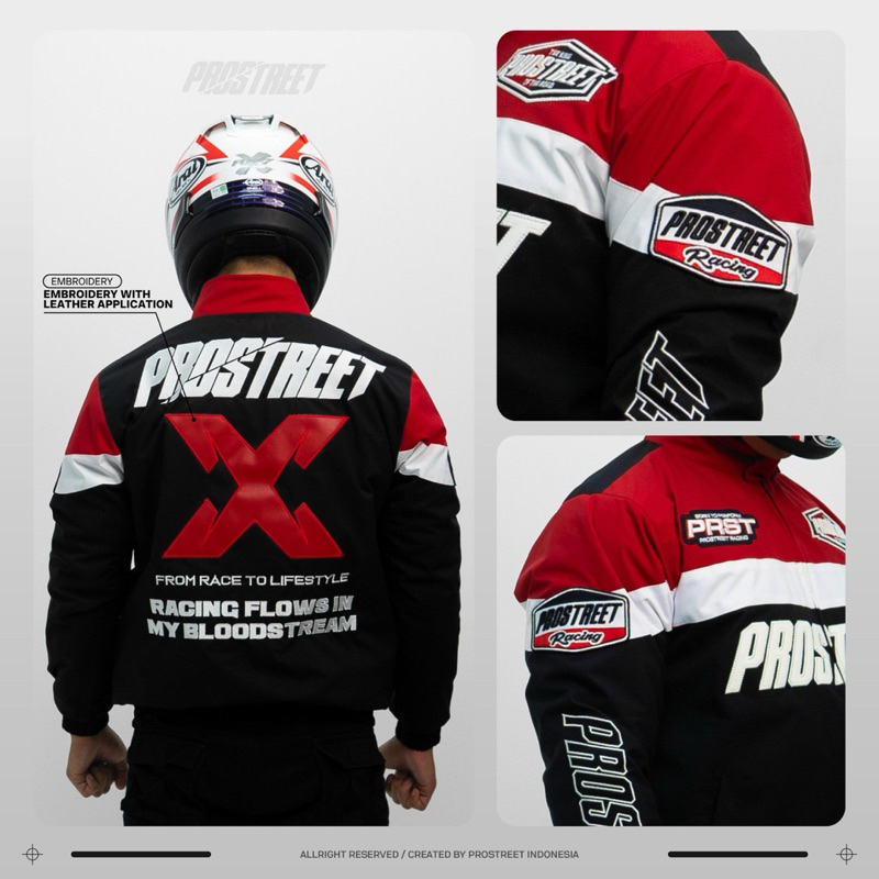 Original PROSTREET RACING FLOWS Jacket | Shopee Malaysia