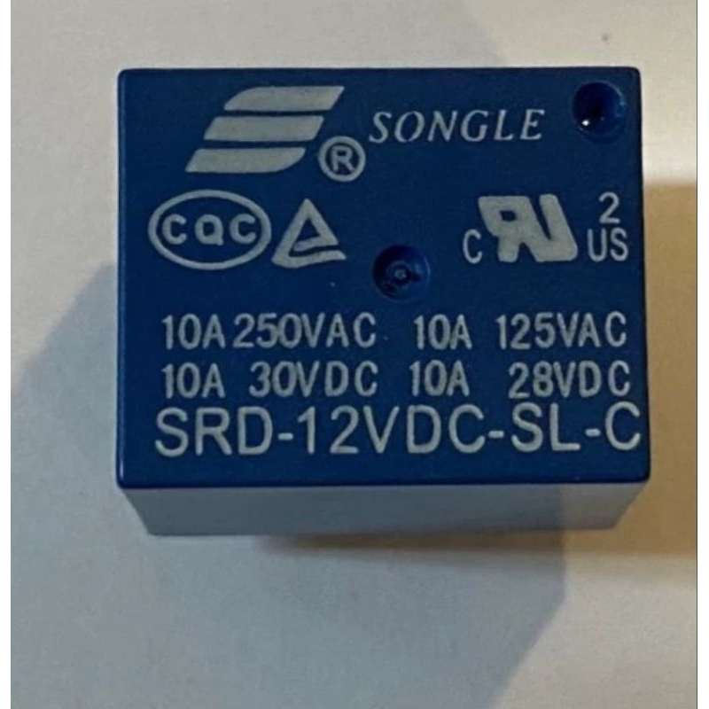 Songle relay 12v 12volt 12volt 5p 5pin 5ft 5pin Foot songle srd-12vdc ...