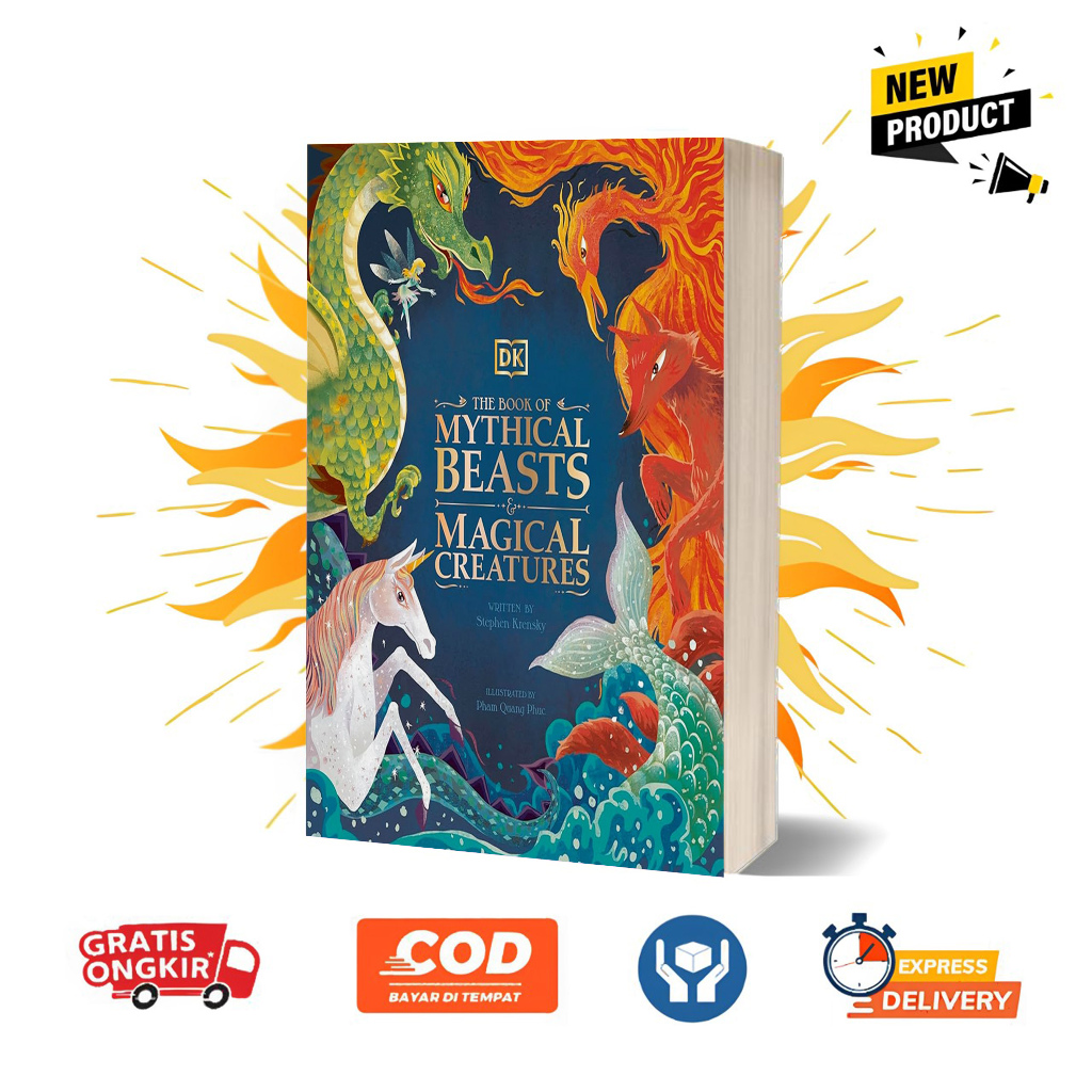 The Book of Mythical Beasts and Magical Creatures (English) | Shopee ...