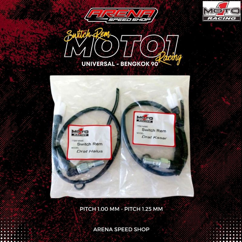 Universal Coarse Thread Bent Brake Switch Moto1 | Shopee Malaysia