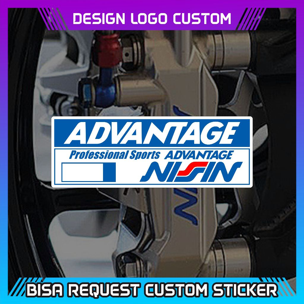 Nissin KOGYO LOGO VINYL STICKER | Shopee Malaysia