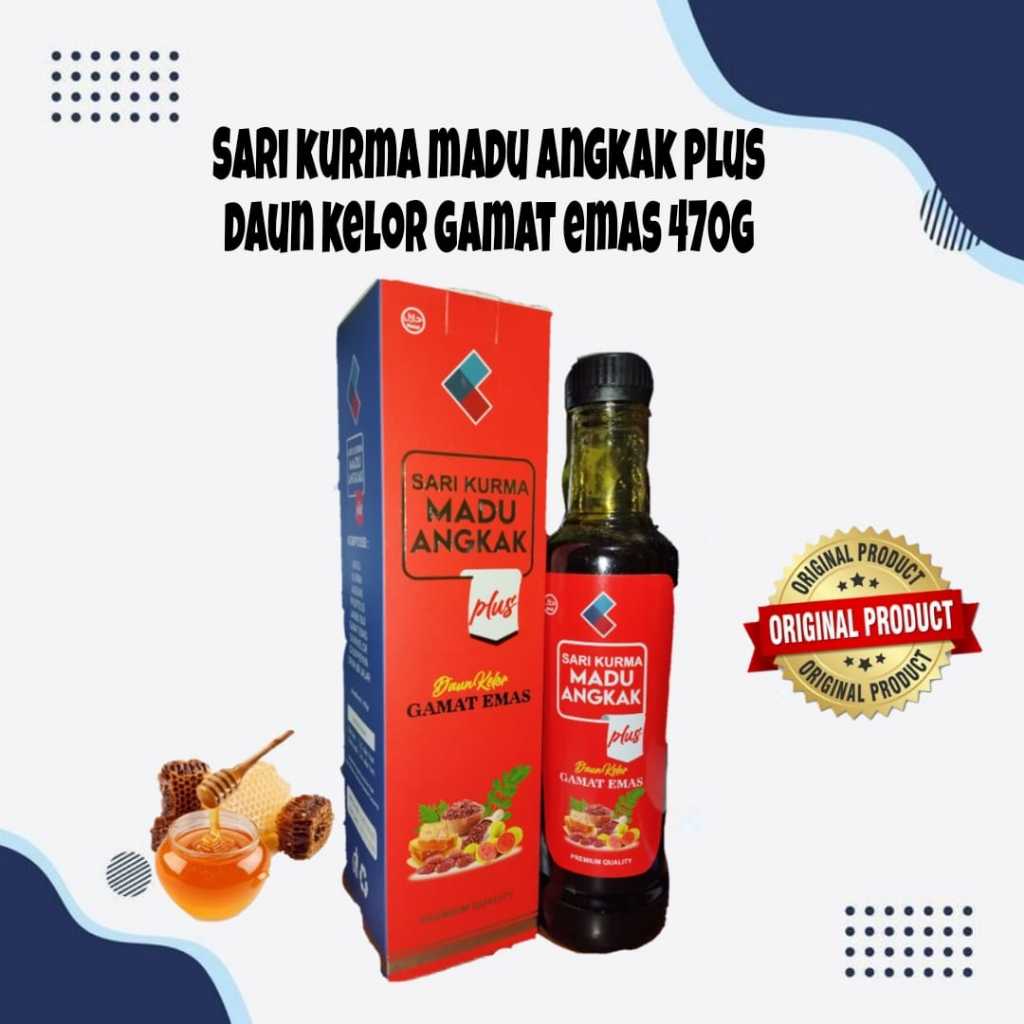 Sari Dates Honey Angkak Plus Moringa Gamat Leaf Classic Pearl Gold ...