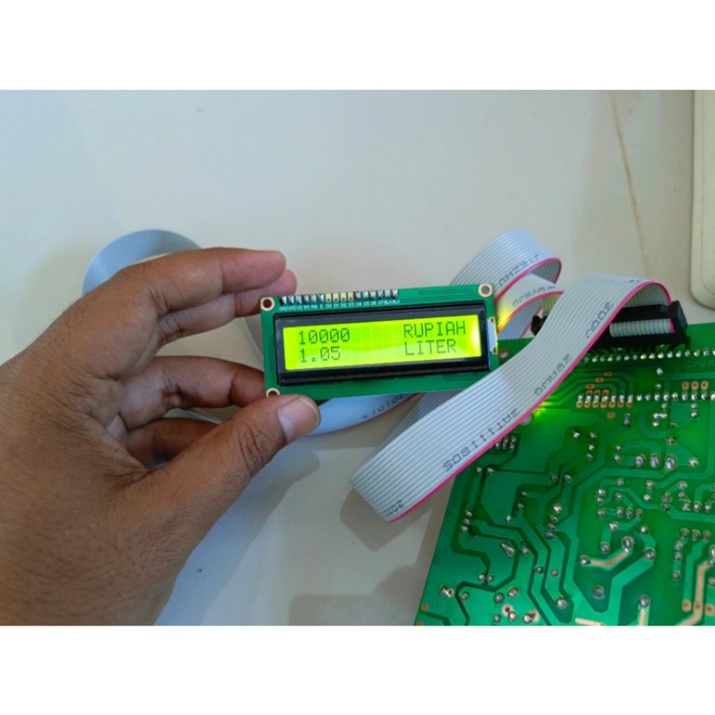 LAYAR Small LCD 1602 LCD Screen For CPU Pom Mini Complete+Connection ...