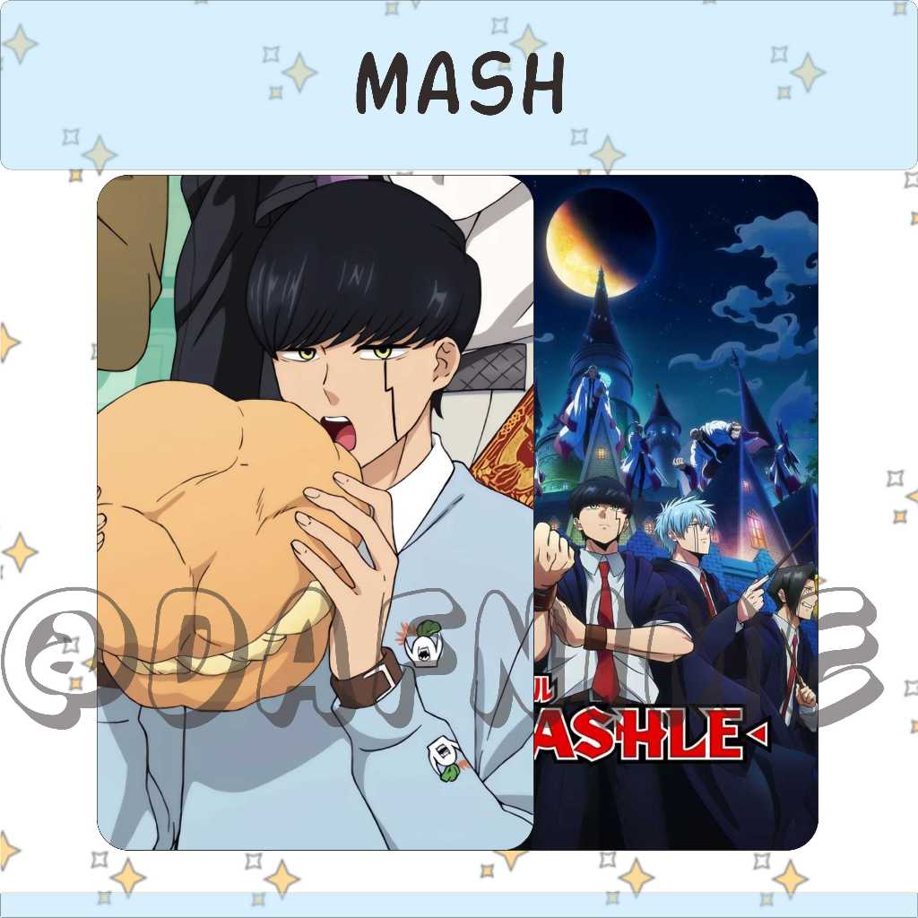 Mashle: MAGIC AND MUSCLE DORM EDITION PHOTOCARD ANIME | Shopee Malaysia