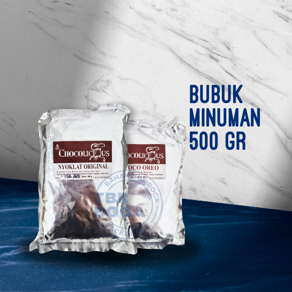 Chocolicious (500 gr) Chocolate Premix Flavored Drink Powder | Shopee ...