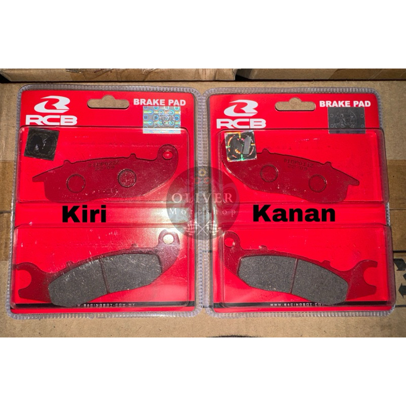 Brake Pads / RCB Discpad / Racing Boy for S Series Calipers | Shopee ...