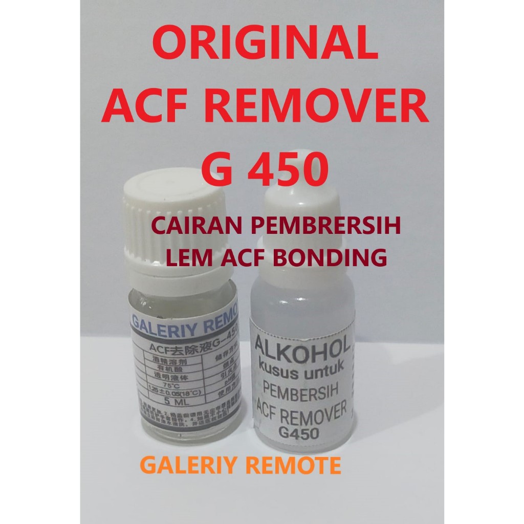 Acf remover G-450 - acf lcd tv monitor laptop Glue Cleaner - acf ac-7206u-18 - acf ac 2056R-35 ...
