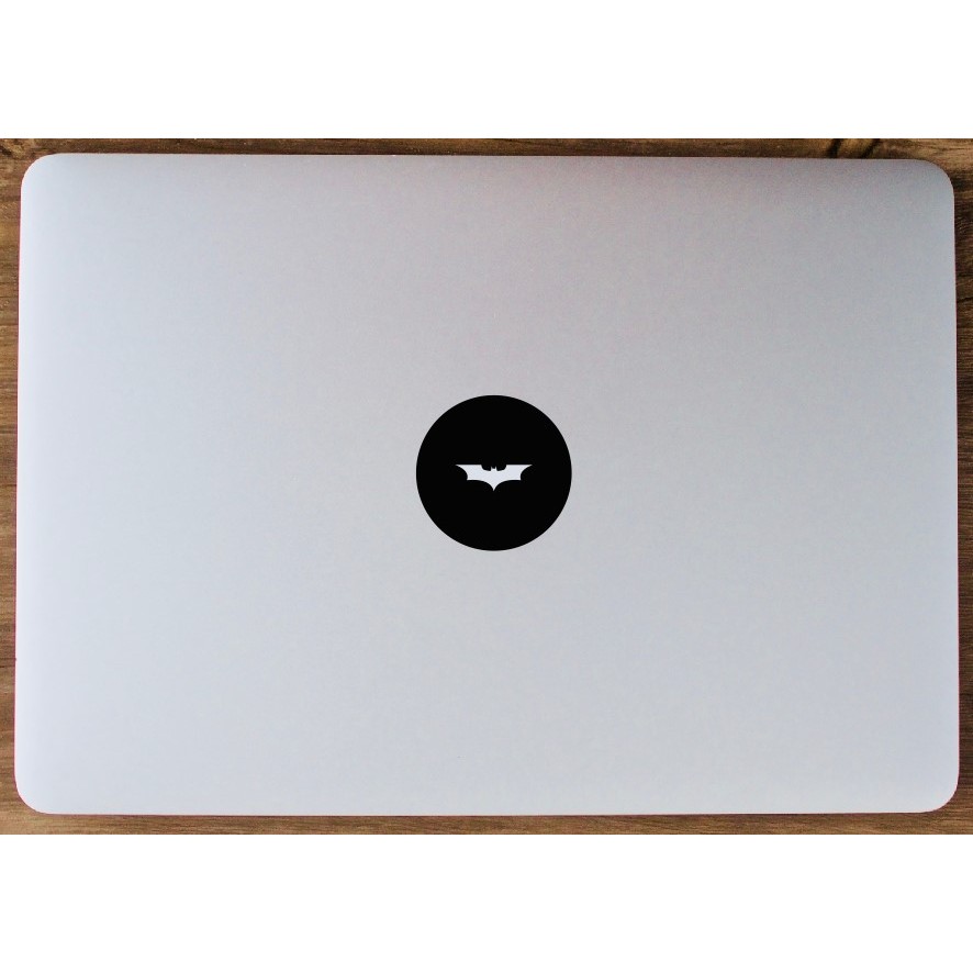 Batman custom Sticker To Cover The Original apple logo | Shopee Malaysia