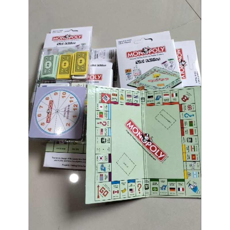 Monopoly mini edition game Toys/family game Toys fron Parker brothers ...