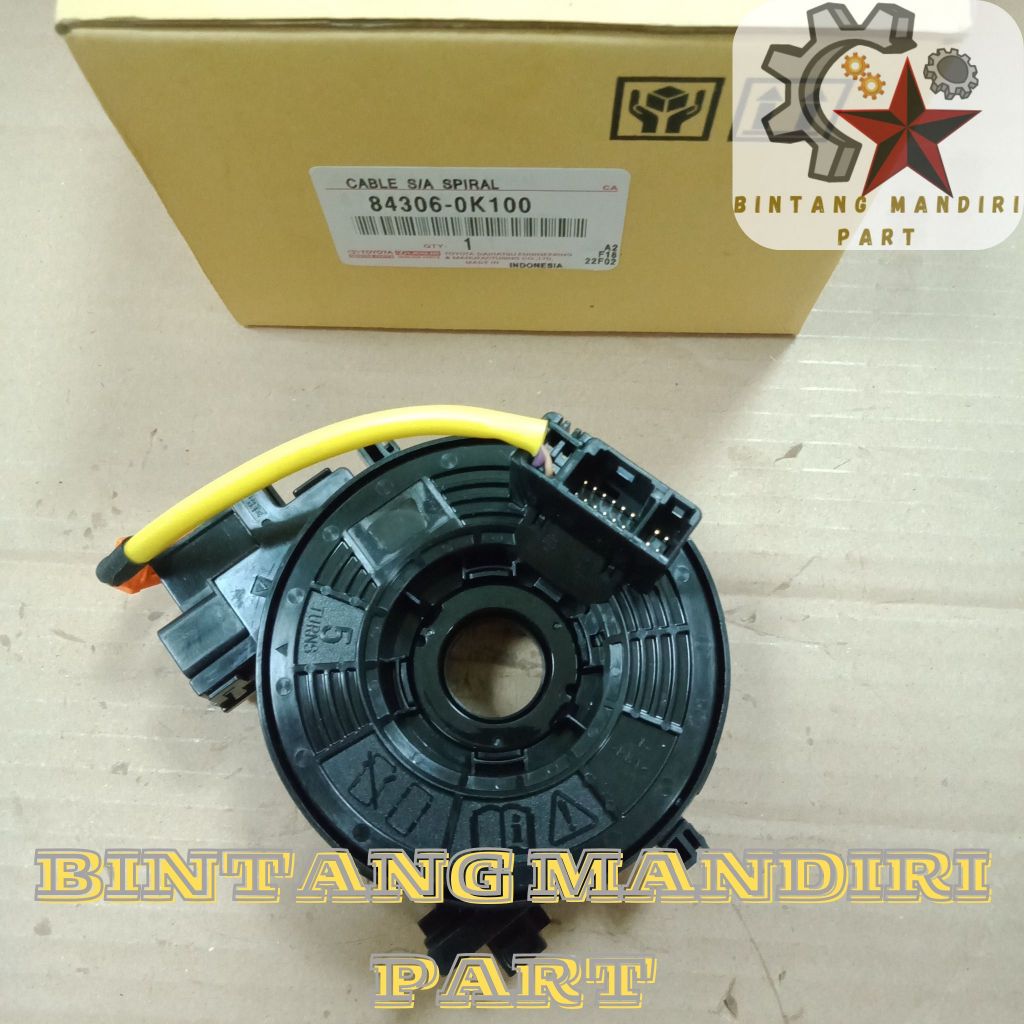 Hilux REVO INNOVA INOVA REBORN HORN SPIRAL CABLE 84306-0K100 | Shopee ...