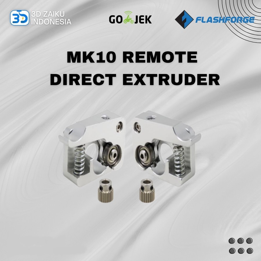 Mk10 All Metal Remote Direct Extruder for Flashforge 3D Printer ...