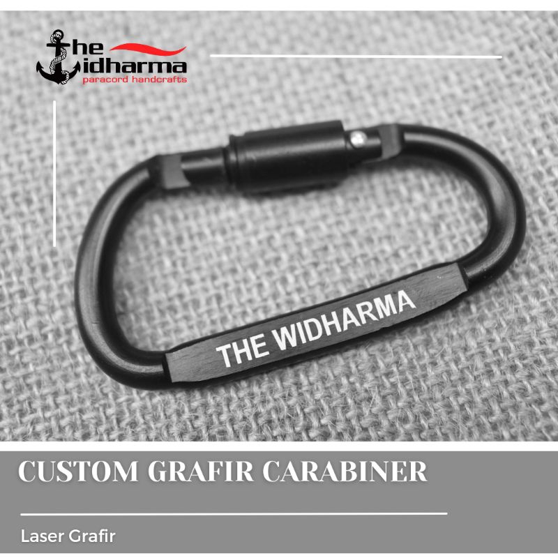 Custom Laser Engraved Metal Carabiner | Shopee Malaysia