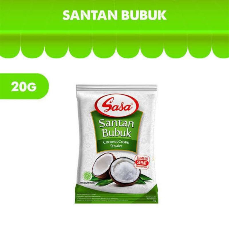 Sasa Coconut Milk Powder Sachet 20 Grams | Shopee Malaysia