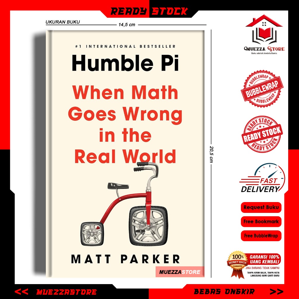 Humble Pi by Matt Parker (English/Indonesia) | Shopee Malaysia