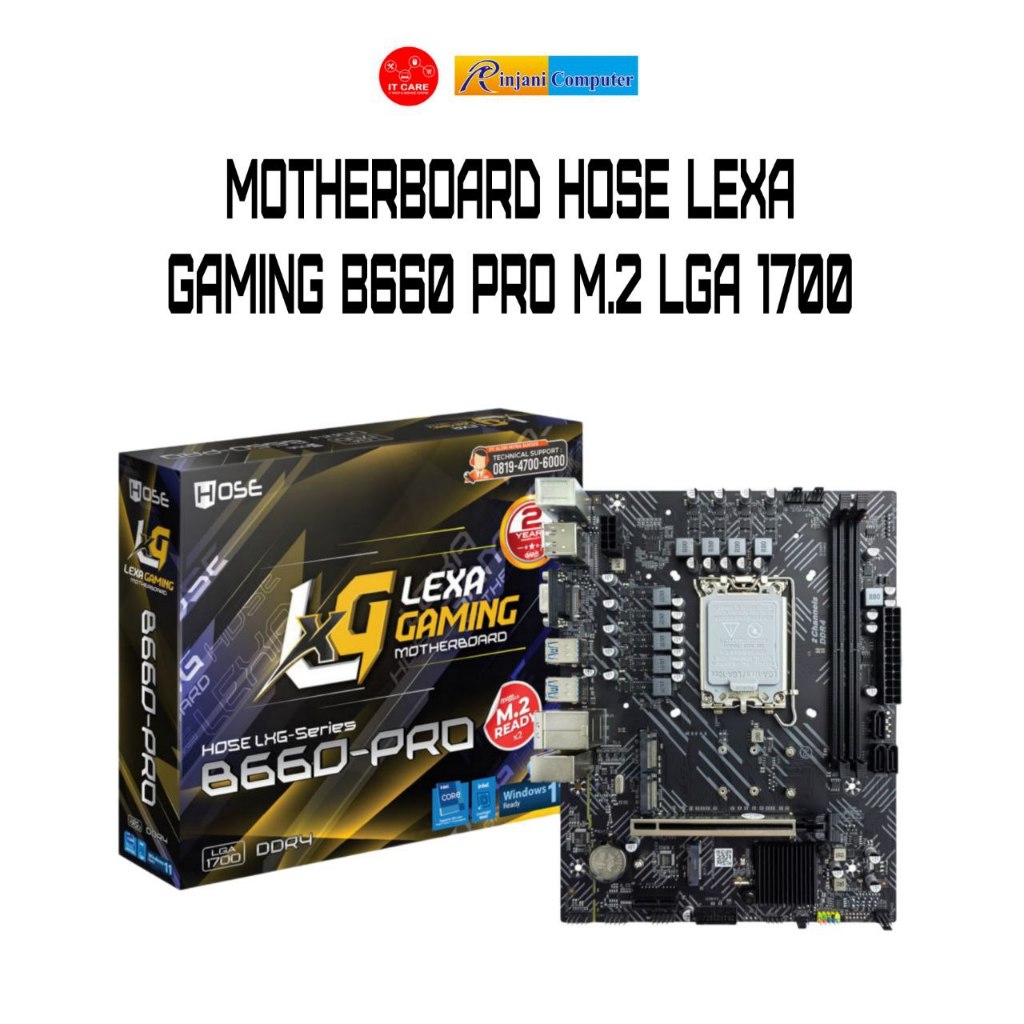 Lexa Gaming B660 PRO M.2 LGA 1700. Hose Motherboard | Shopee Malaysia