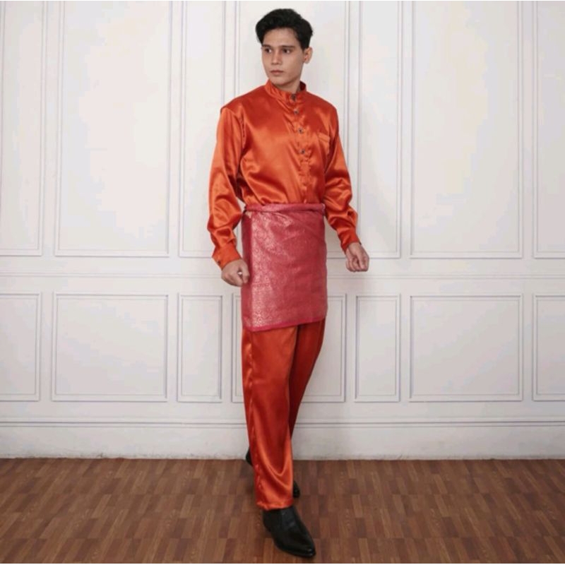 Men's Malay Brackets Clothes/Clothes Brackets Taluk Belanga/Malay Men's ...