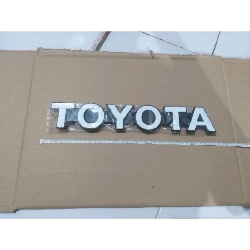 Toyota Lettering Emblem | Shopee Malaysia