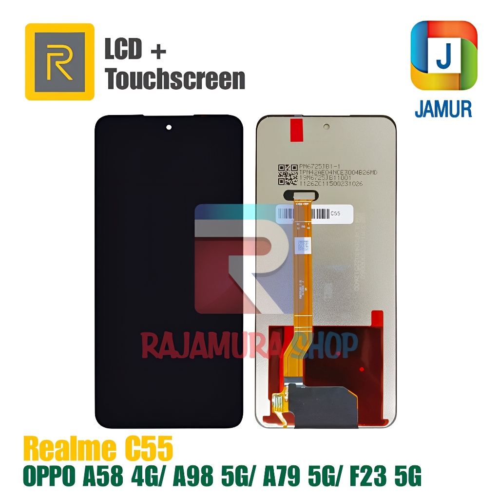 Lcd REALME C55 LCD OPPO A58 4G LCD OPPO A98 5G LCD OPPO A79 5G LCD OPPO F23 5G | Shopee Malaysia