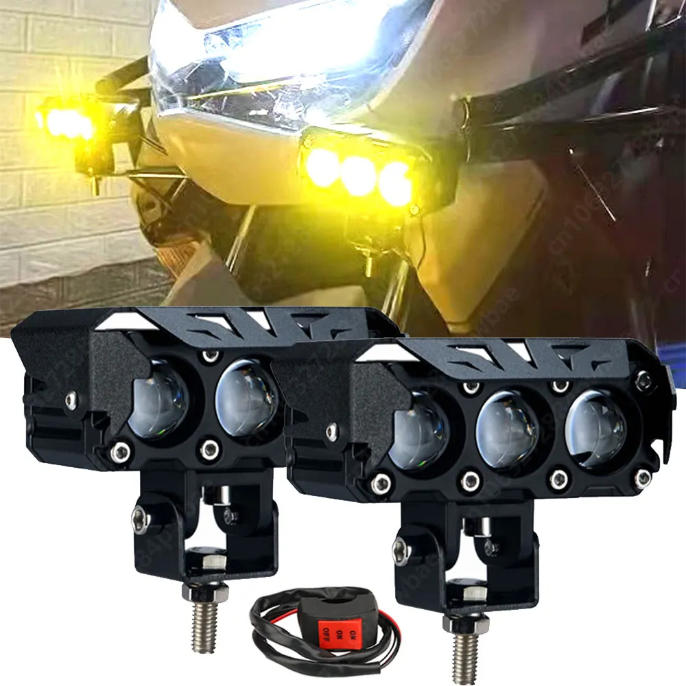 200w Motorcycle LED Headlight Car Headlight Bulb Auto Spotlight ...