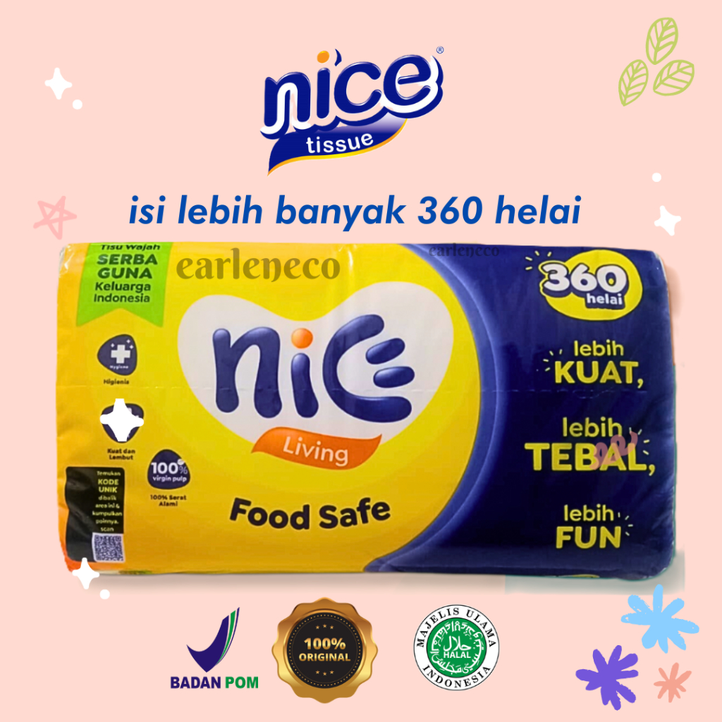 Nice Facial Tissue Tissue Contains 360 Sheets | Shopee Malaysia
